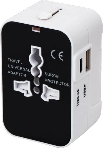 Type C Worldwide Universal Usb Universal Travel Adapters Charger With Type C Charging Ports At
