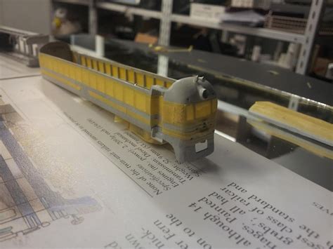 New Zealand Railway Models Kiwi Trains Painting A Nzr Rm Class 88