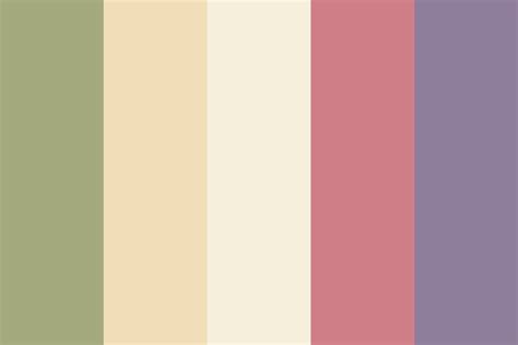 Muted Desert Sunset Color Palette