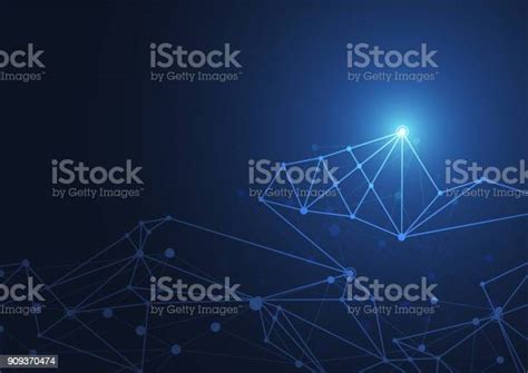 추상적인 기술 빅 데이터 시각화입니다 미래 공간 Infographic입니다 정보 미적 배경 디자인입니다 벡터 일러스트 레이 션