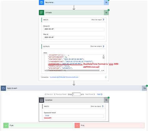 solved planner task due date condition power platform community