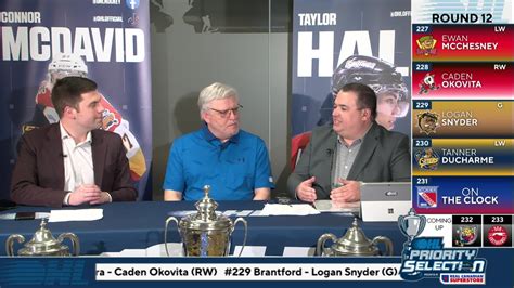 2023 Ohldraft Interview Blaine Smith Ohl Central Scouting Ontario Hockey League