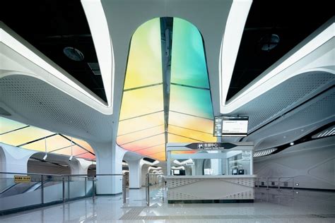 成都地铁18号线 Janda杰恩设计 谷德设计网 Space Artwork Century City New Century