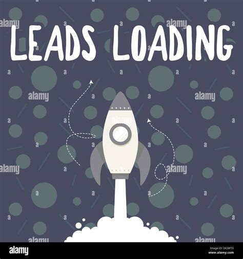 Conceptual Caption Leads Loading Business Overview Initiating Customer Regards With The