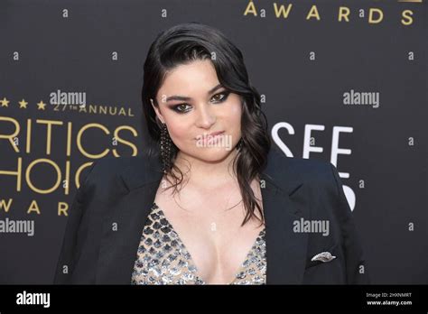 Los Angeles Usa 13th Mar 2022 Devery Jacobs Arrives At The 27th