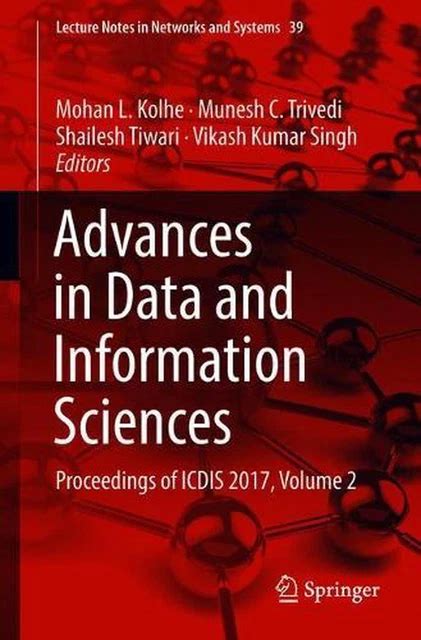 Advances In Data And Information Sciences Proceedings Of Icdis 2017