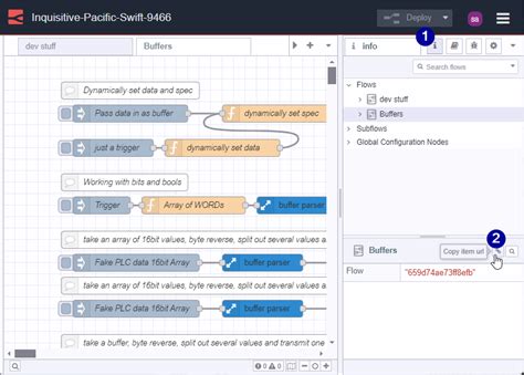 Is It Possible To Open The Node Red Editor Via An Url By Sending A Flow Id As A Parameter In