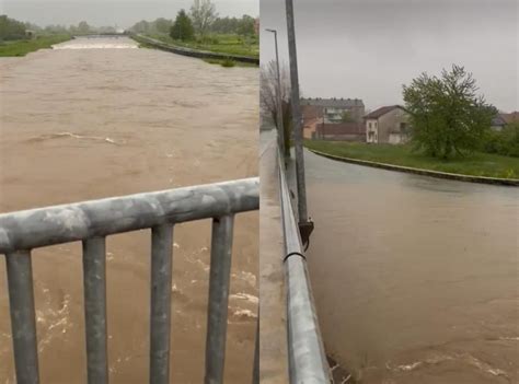 VIDEO U Gračacu proglašeno stanje pripravnosti nekoliko kuća odsječeno Sve pliva rijeka je