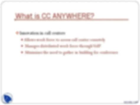 Cc Anywhere Slides Applications Of Computer Sciences Docsity