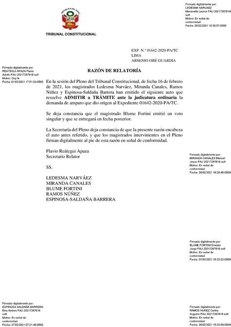 Funciones Del Ministerio Público Lima Arsenio OrÉ Guardia RazÓn De