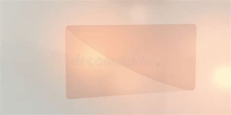 Abstract Image Showing A Rectangular Shape With Rounded Corners And