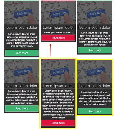 Html How Permanently Align Div Of A Stacked Element Stack Overflow
