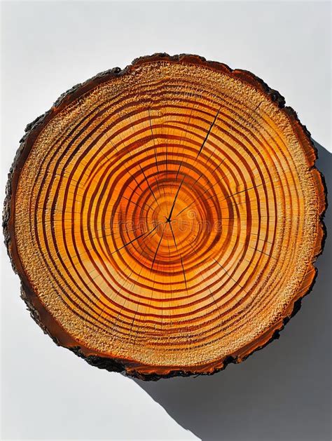 A Close Up Of A Tree Trunk With A Cross Section Of A Cross Section Of A