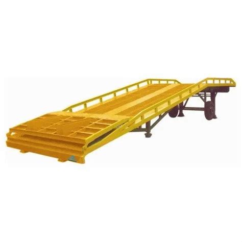 Competent Ms Mobile Dock Leveler Load Capacity 7000 11000 Kg 6 16 Ton At Rs 430000 In Faridabad