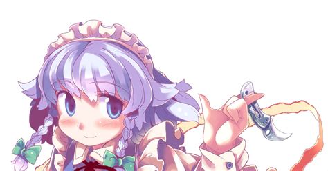 東方 こうそくリンゴ剥きサクヤサーン たかへろのイラスト Pixiv