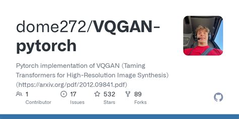 Github Dome272vqgan Pytorch Pytorch Implementation Of Vqgan Taming Transformers For High