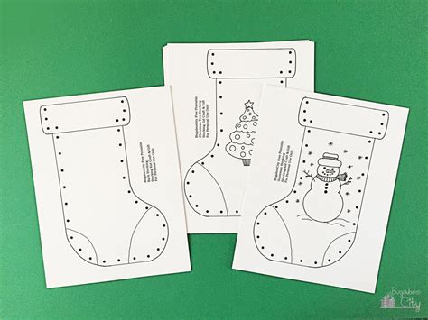 Christmas Stocking Template Artofit