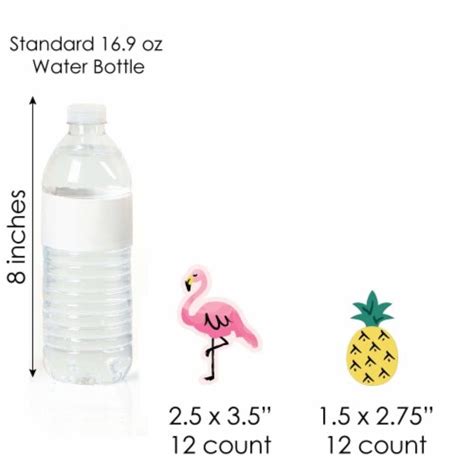Big Dot Of Happiness Pink Flamingo Decor Party Cupcake Wrappers