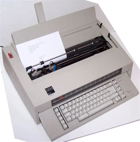 Ibm 6746 Wheelwriter Electric Typewriter A4 A3 Printer Usa Year 1989 £