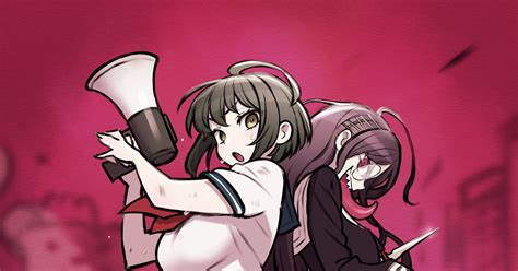 絶対絶望少女 絶対絶望少女 クリア記念絵 核座頭のイラスト Pixiv