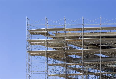 Scaffold 1 Stock Image Image Of Work Frame Metal Site 831841