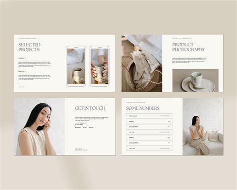 UGC Portfolio UGC Portfolio Template UGC Portfolio Canva Ugc Canva Website Ugc Starter Kit