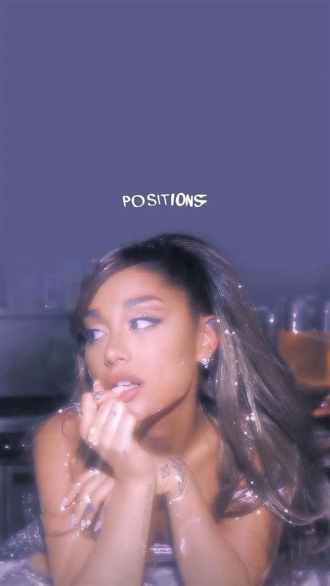 Ariana Grande Positions Aesthetic Wallpaper