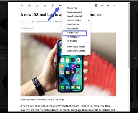 Easy Steps Ultimate Guide On How To Save An Article As A Pdf File