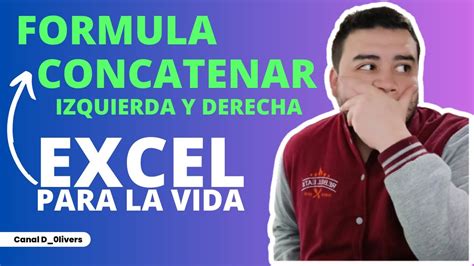 Aprende a Concatenar y Separar Datos en Excel Tutorial de Fórmulas