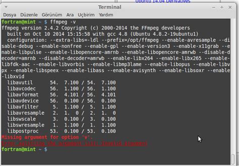 ffmpeg 2 4 2 nasıl yüklenir get gnu