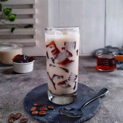 Resep Es Kopi Creamy Cincau Sederhana Rumahan Di Yummy App