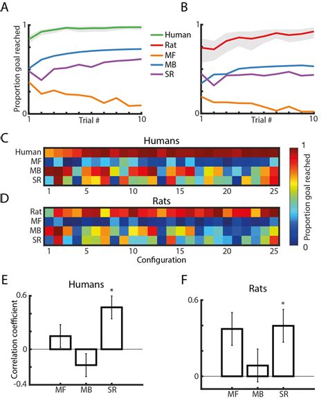 Comparison Of Human And Rat Behaviour With Maximum Likelihood Download Scientific Diagram