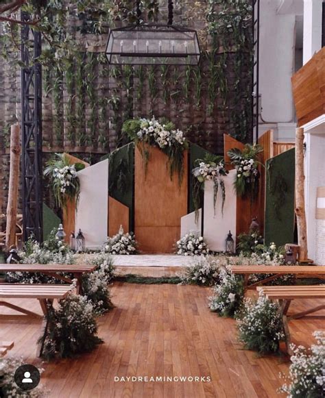 15 Ide Ide Backdrop Putih Ide Dekorasi Pernikahan Latar Belakang