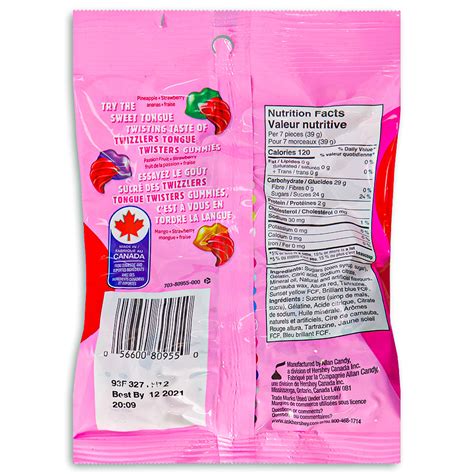 Twizzlers Gummies Sweet Tongue Twisters Candy Funhouse