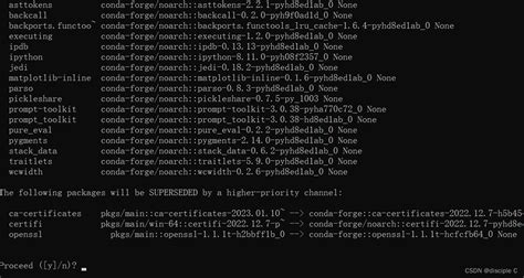 使用conda Install命令安装时出错could Not Solve For Environment Specs The