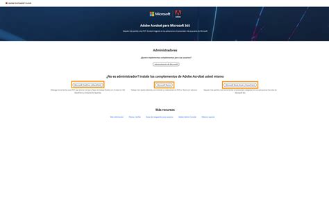 Implementar Adobe Acrobat Para Microsoft 365