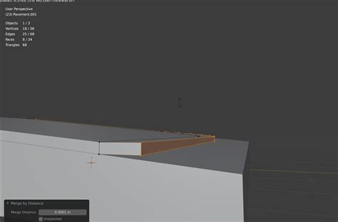 Extrude Along Normals Not Following Slope Blender Stack Exchange