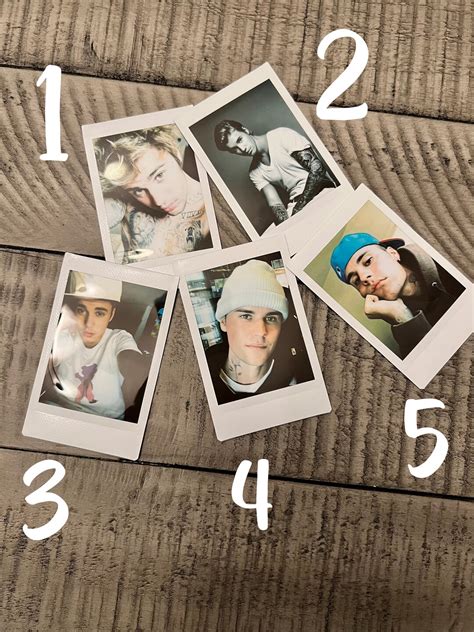 Justin Bieber Mini Photos Justin Bieber Polaroids Justin Bieber