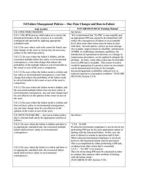 Meeting The Sae Ja1011 Evaluation Criteria For Rcm Processes