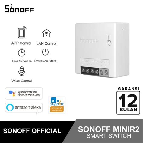 Promo Sonoff Smart Switch Minir2 Smart Breaker Wireless Switch Smart Home Jakarta Pusat