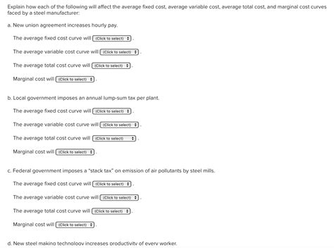 Solved Explain How Each Of The Following Will Affect The Chegg Com