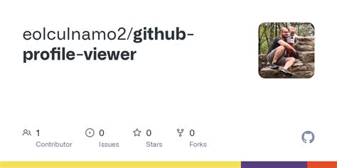 GitHub Eolculnamo2 Github Profile Viewer
