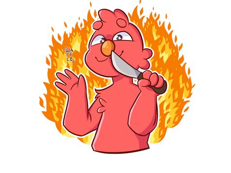 Elmo Jaidefinichon Goth Jaimeme By Timbercloud On Deviantart