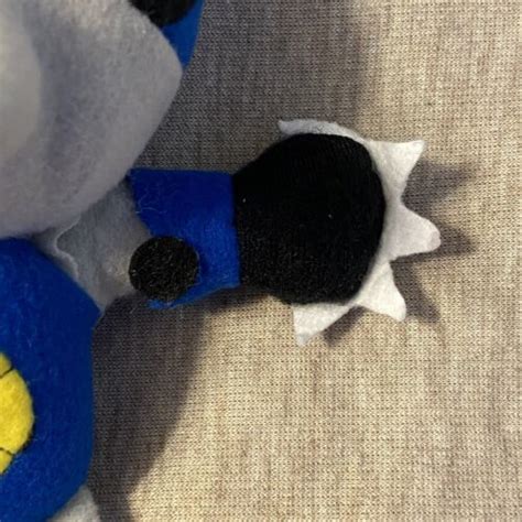Bootleg 8 Sonic The Fighters Metal Sonic Plush Toy Ko 90s 4632431400