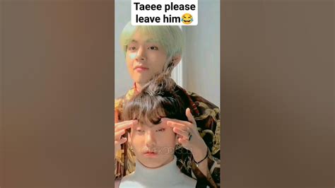 Taeee Stob It😂kookie Is Innocent🐰taekook Bts Btsshorts Ytshorts