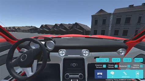 Autonomous Car Simulation Neural Network And Genetic Algorithm Youtube