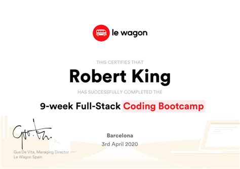 Robert King On Linkedin Learntocode Codingisfun Lewagon