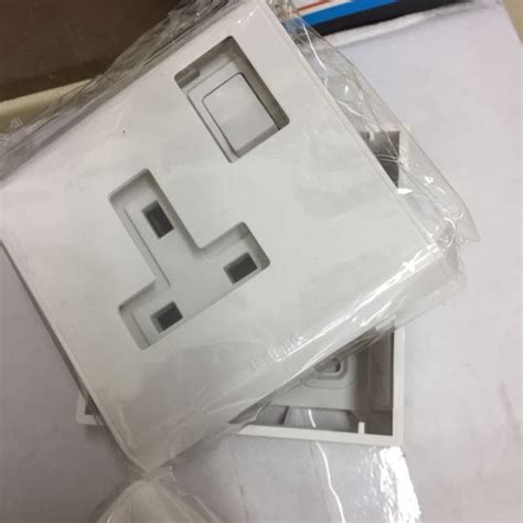 [legrand] 13a Sso And Pvc Box Furniture And Home Living Lighting And Fans Lighting On Carousell