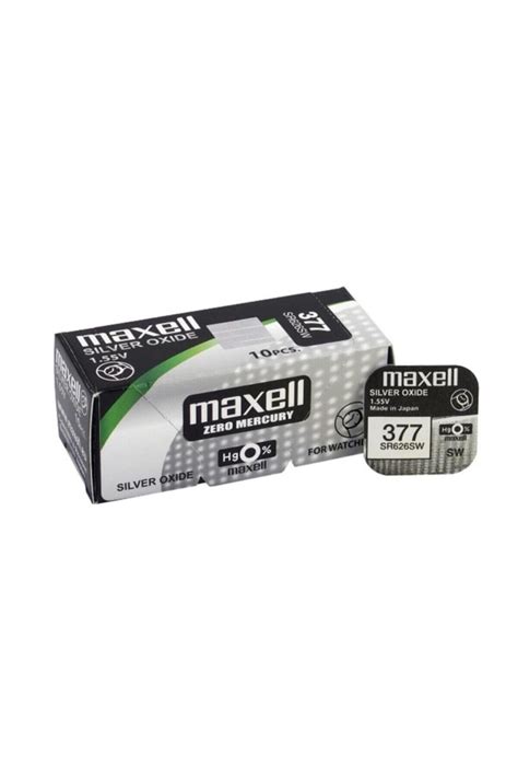 Maxell Sr626sw 377 Saat Pili 10 lu Fiyatı ve Yorumları Trendyol