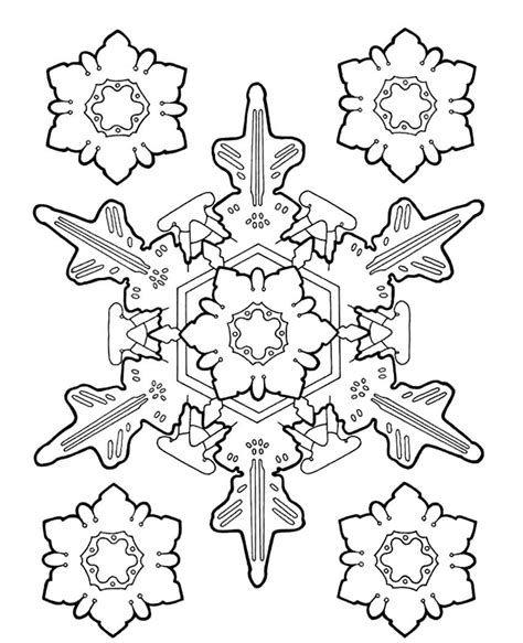 Desenhos De Floco De Neve Para Colorir Imprima Gratuitamente